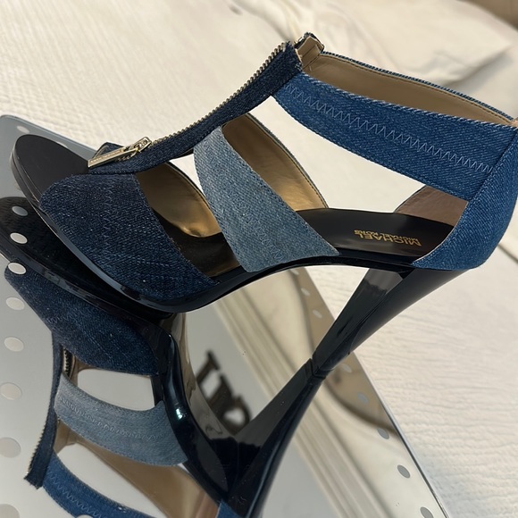 Michael Kors | Shoes | Mk Berkley Tstrap Heels | Poshmark